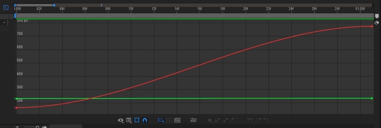 AEアニメーションカーブ入門（1）グラフエディタ基本 | motiondesign81